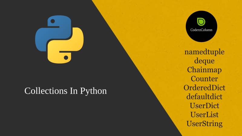 Collections In Python Collections In Python